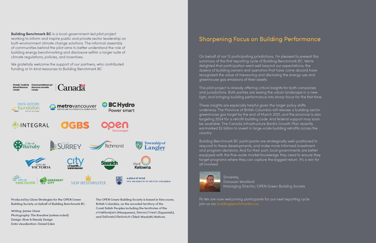 Building Benchmark BC Annual Report - Slow & Steady Design